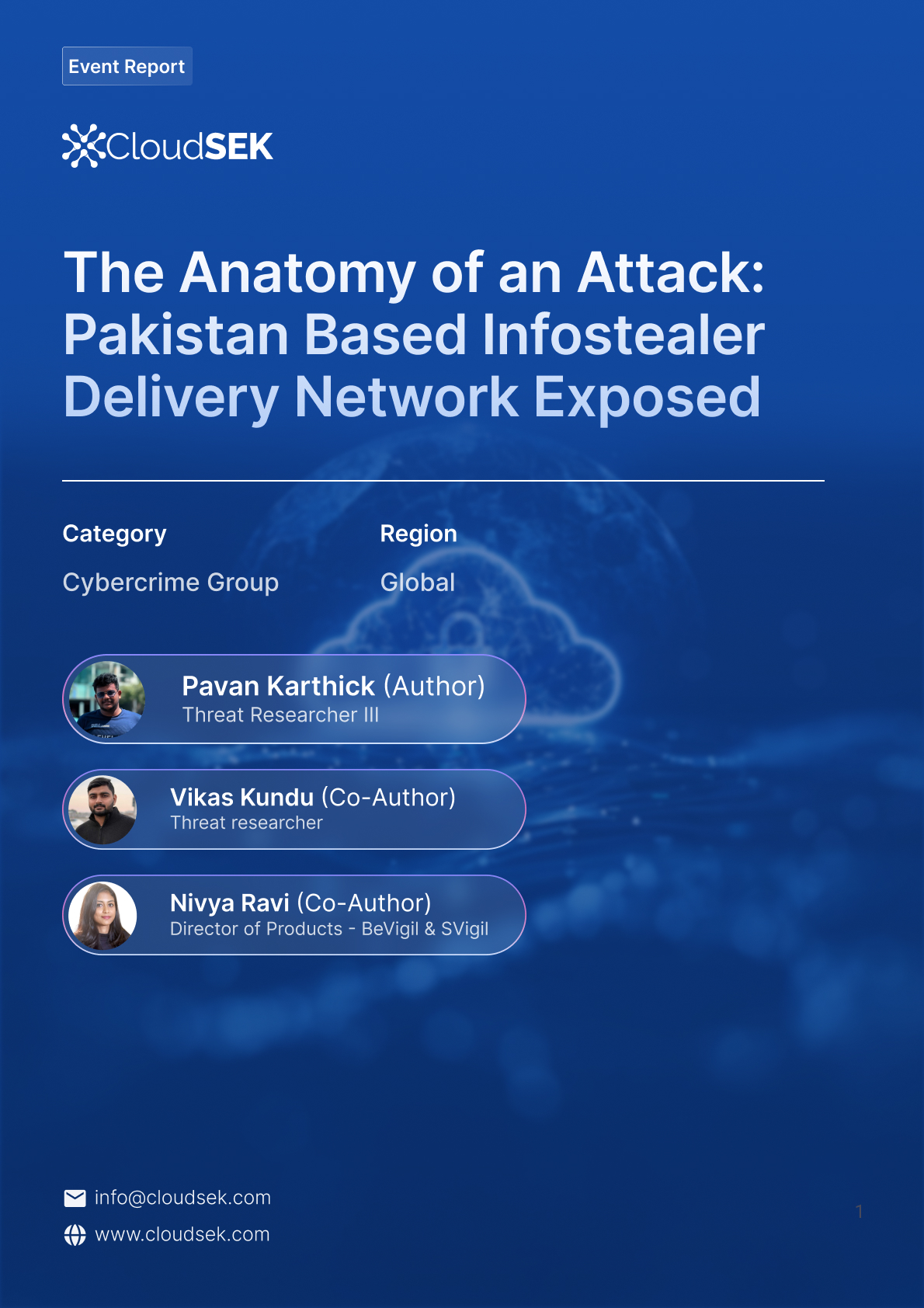 Cloudsek Threat Intelligence Global Threat Landscape Monitoring